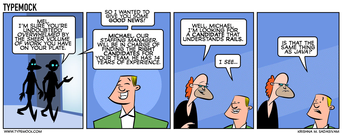 The Java Experience with Incompetent Coworkers - Typemock