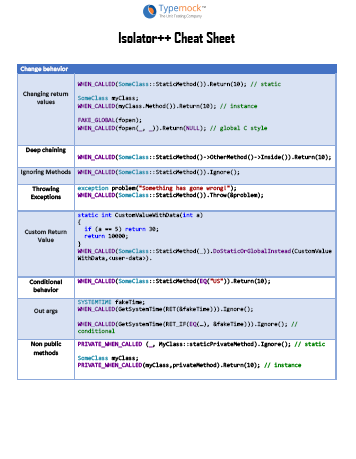 Resources New - Typemock